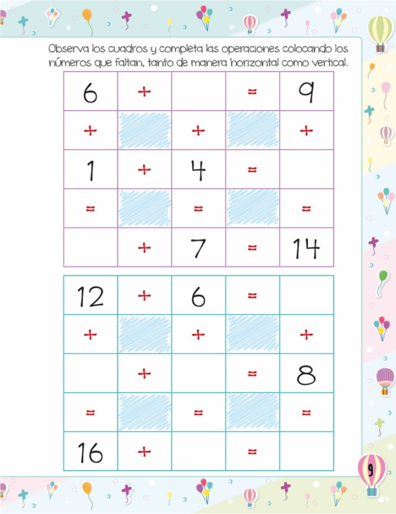 Mi Libro De Sumas – Aprende Monterrey