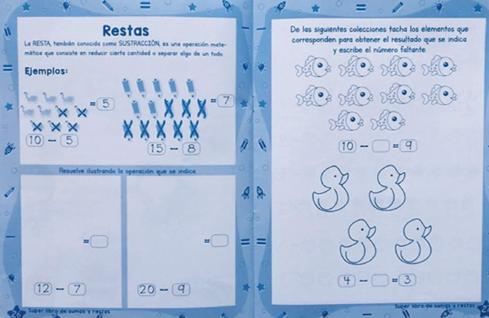 Super Libro De Sumas Y Restas – Aprende Monterrey