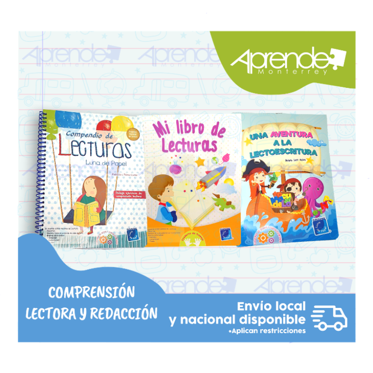 Kit Lectura Comprensiva Primaria Baja – Aprende Monterrey