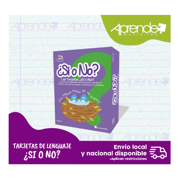 Tarjetas de Lenguaje- ¿Si o No? – Aprende Monterrey
